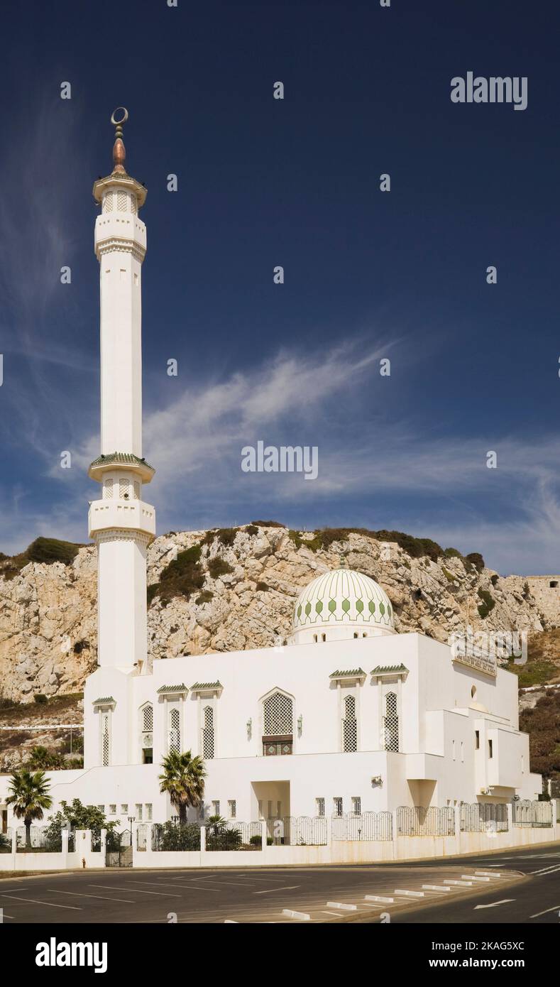 Ibrahim Al-Ibrahim Mosque, Gibraltar Stock Photo - Alamy