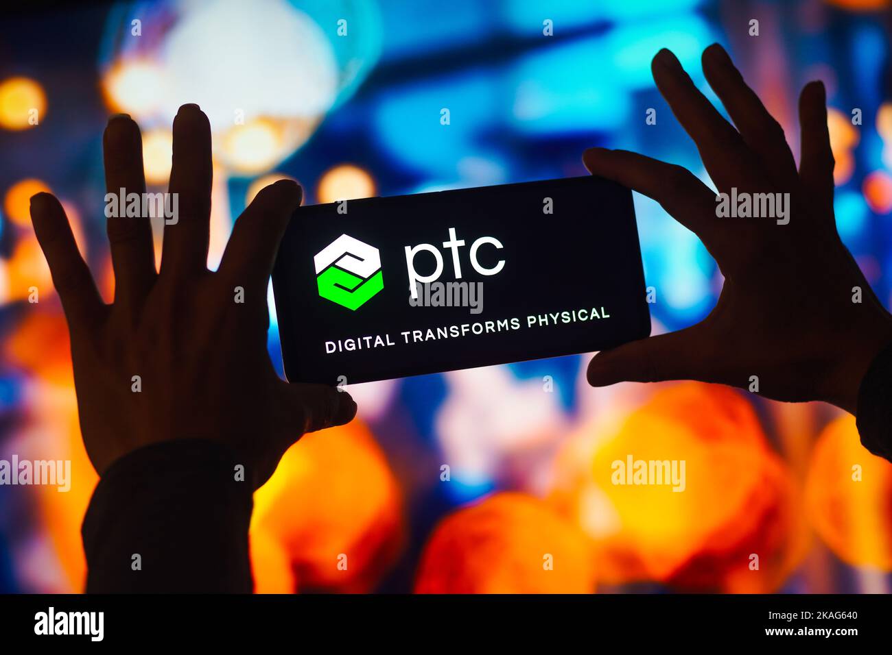 Brazil. 2nd Nov, 2022. In this photo illustration, the PTC Inc. logo is ...