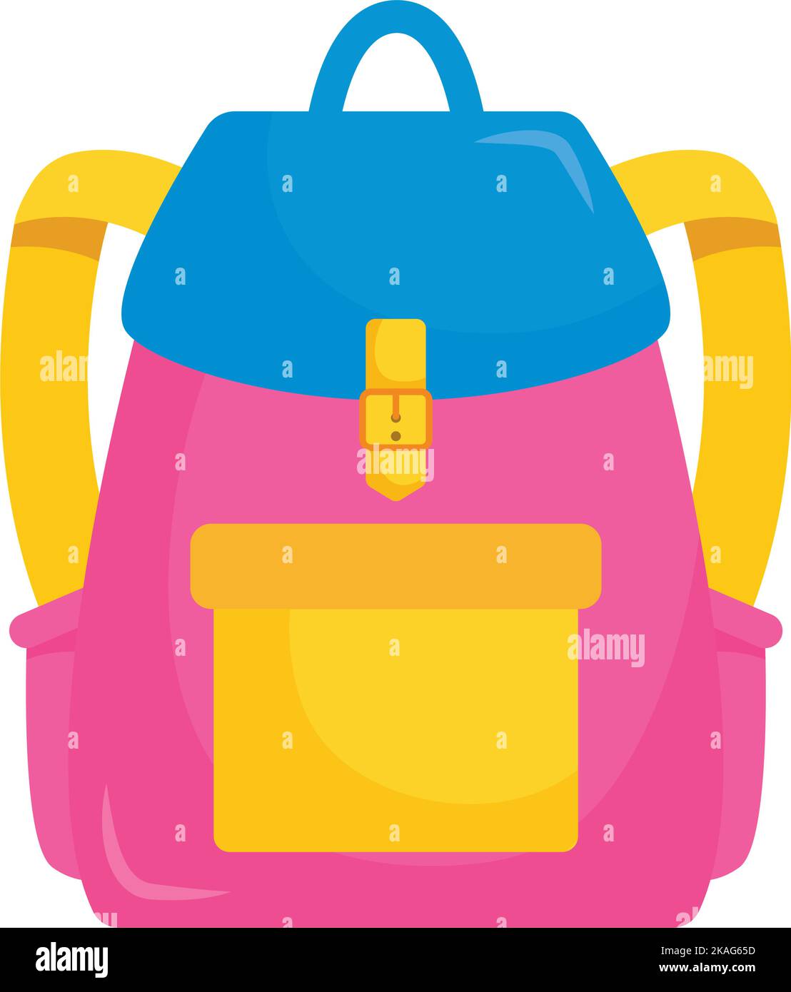 colorful backpack icon Stock Vector Image & Art - Alamy