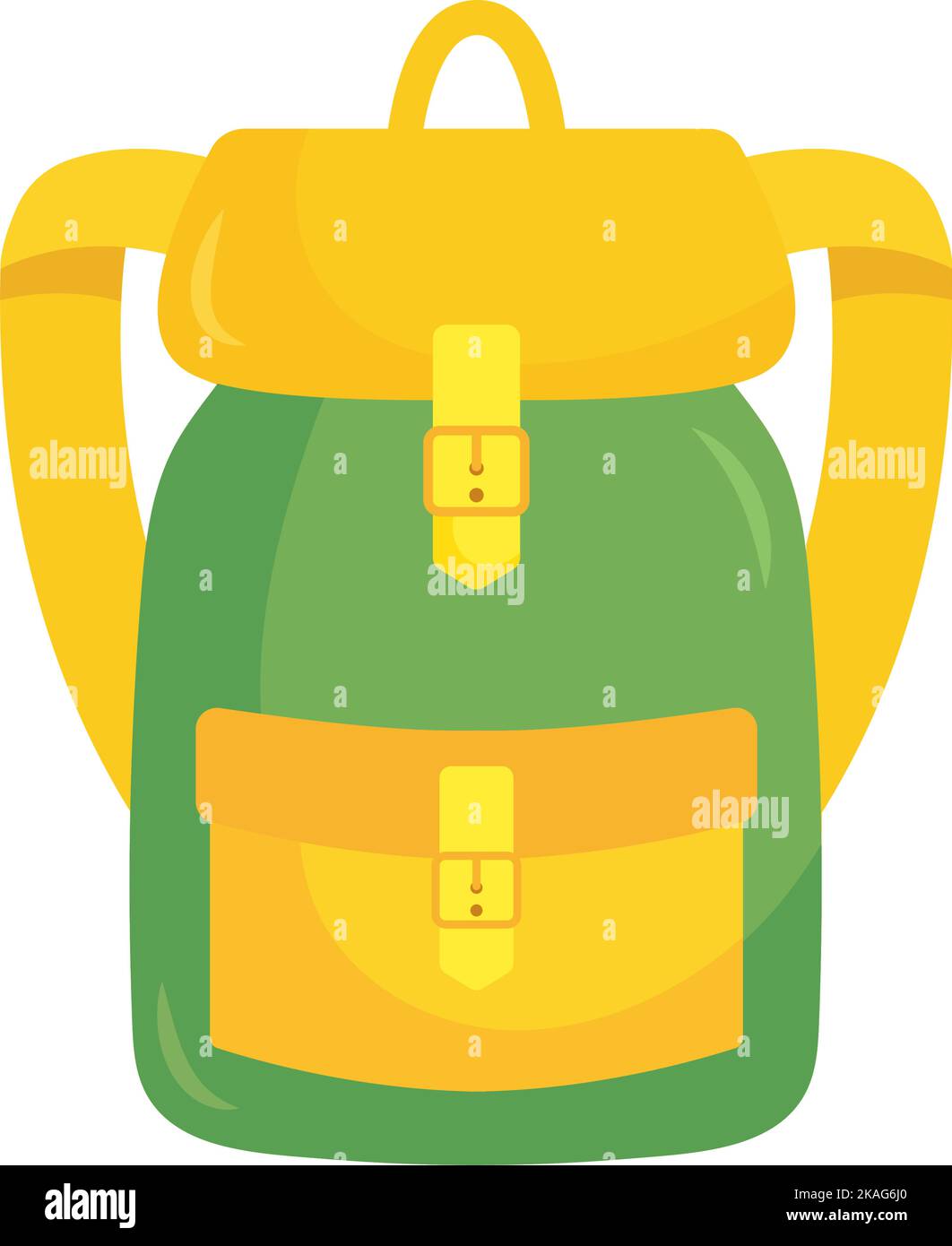 green school backpack icon Stock Vector Image & Art - Alamy