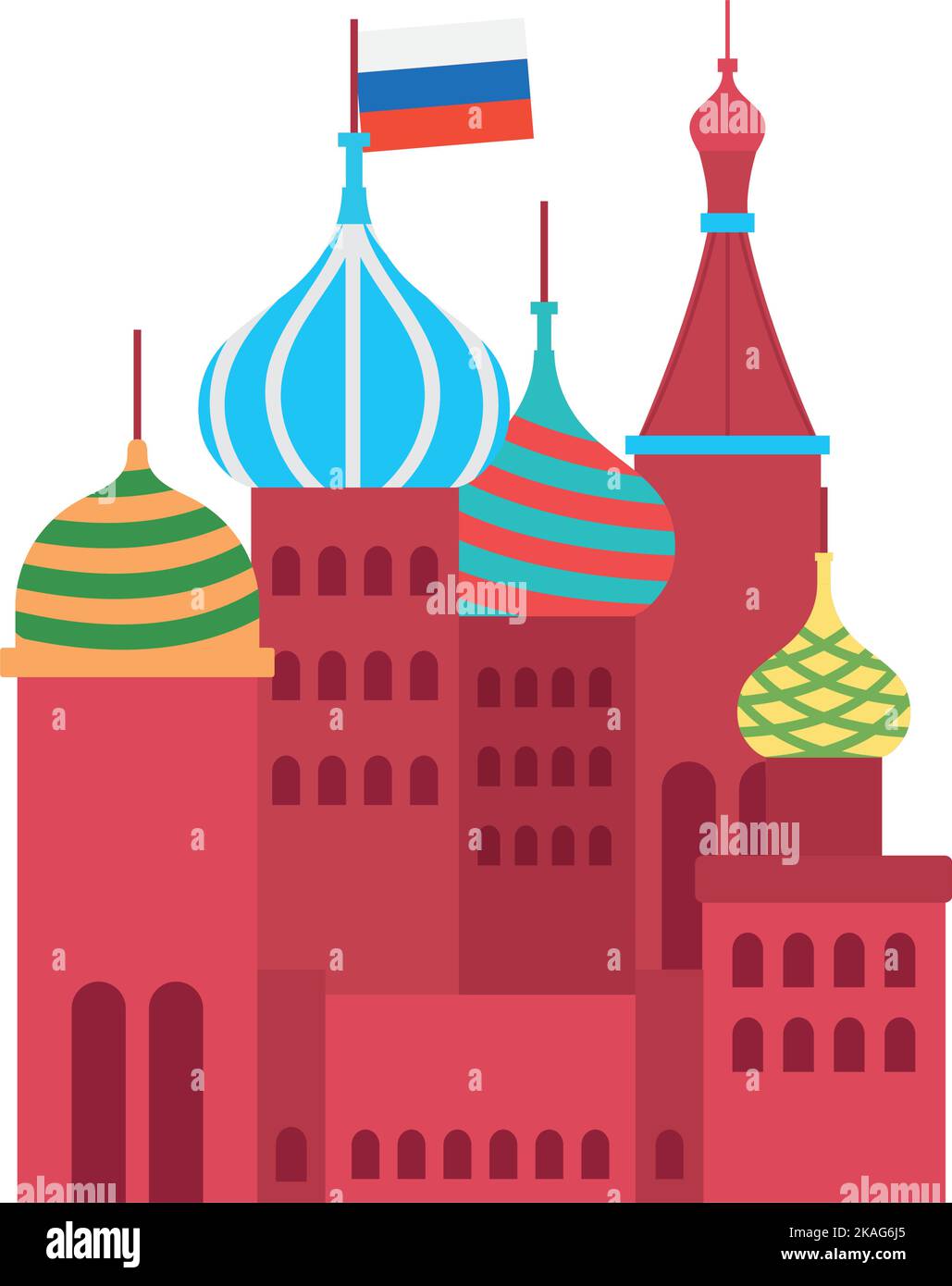 Saint Basils Cathedral Stock Vector Image & Art - Alamy