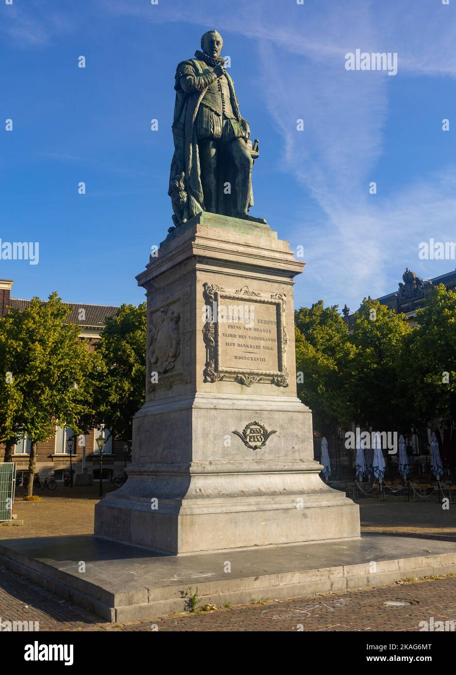 Prince William of Orange statue, the Hague Stock Photo - Alamy