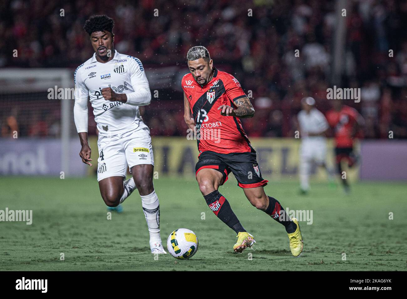 GO - Goiania - 11/02/2022 - BRAZILIAN A 2022, ATLETICO-GO X SANTOS ...