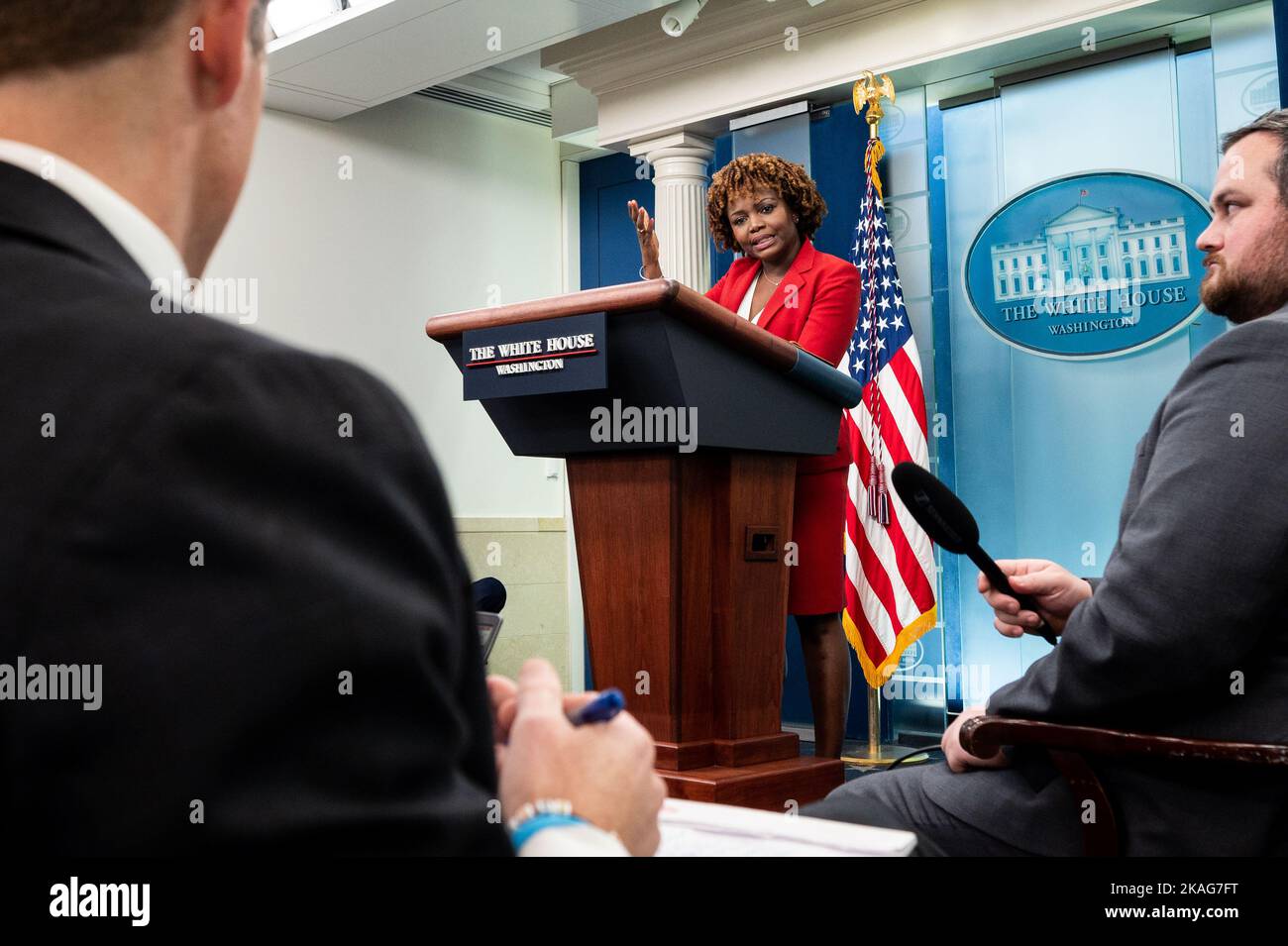 Washington, United States. 02nd Nov, 2022. White House Press Secretary ...