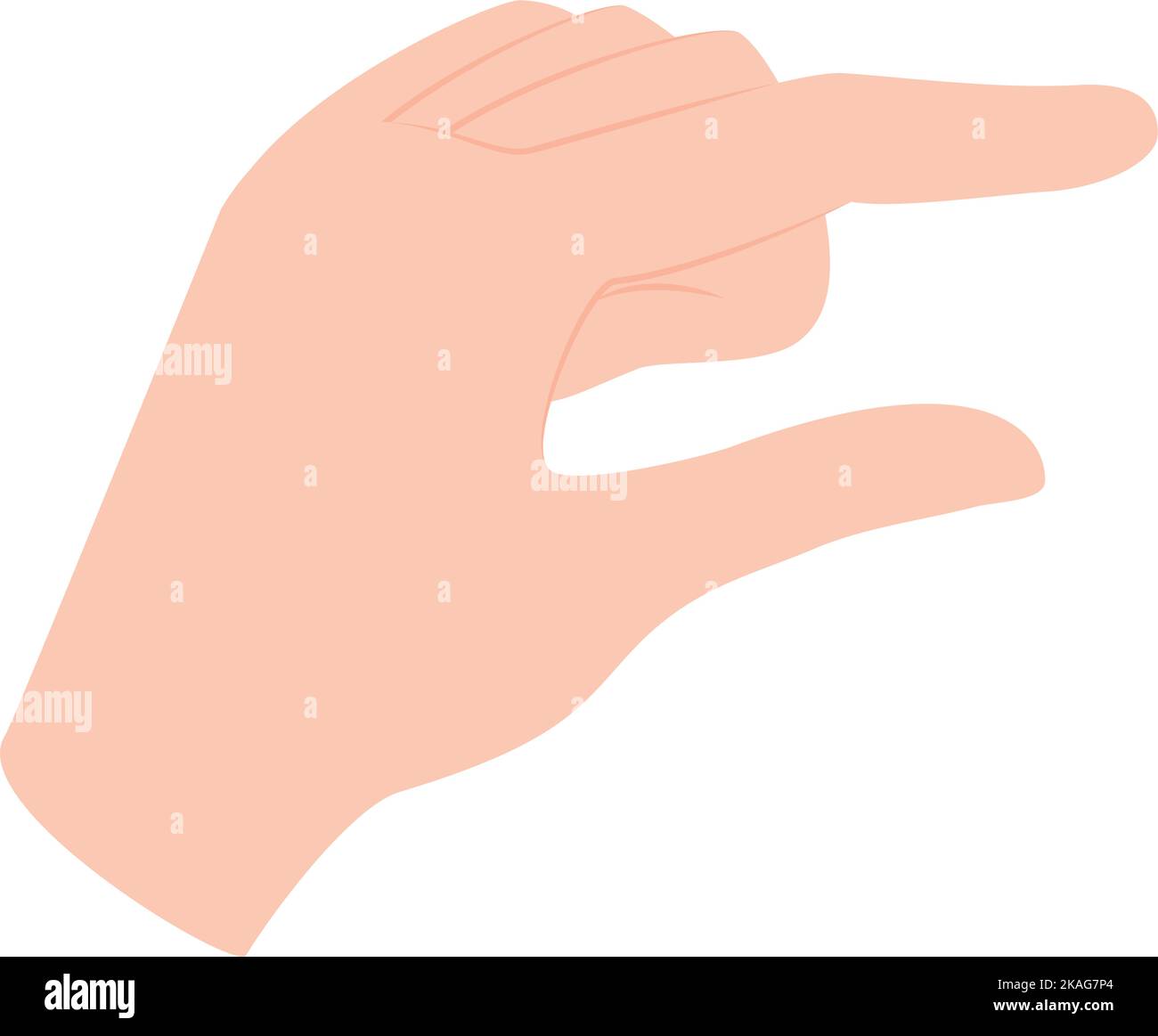 little bit hand Stock Vector Image & Art - Alamy