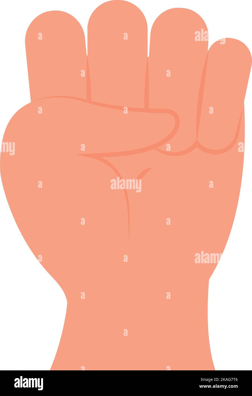 hand with power gesture Stock Vector Image & Art - Alamy