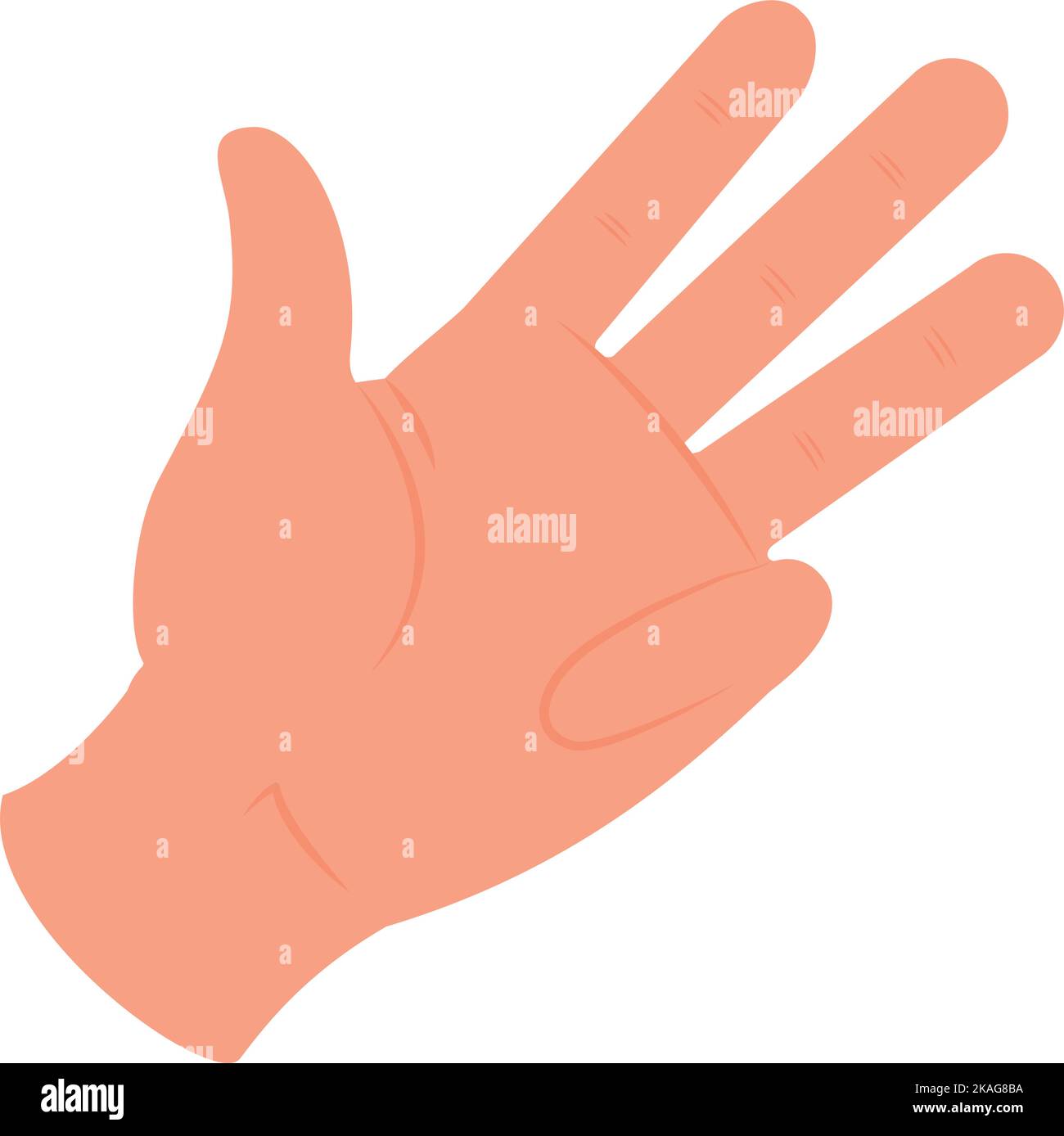 hand with pinky finger Stock Vector Image & Art - Alamy