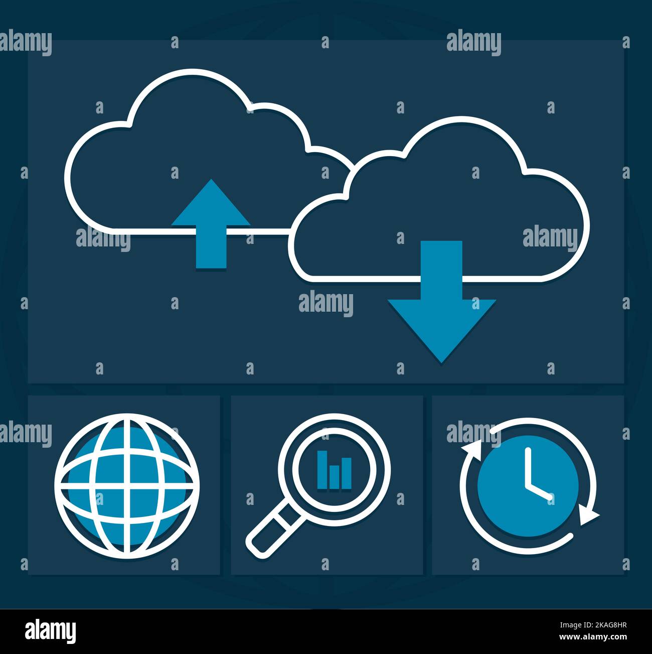 strategy icon colletion Stock Vector Image & Art - Alamy