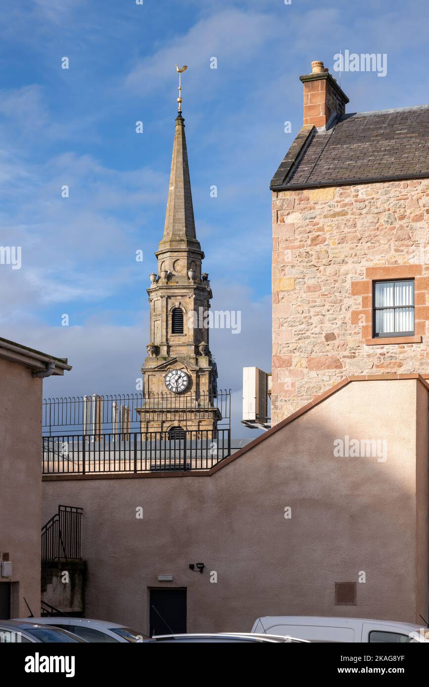 1 November 2022. Inverness, Highlands, Scotland. This is the Steeple ...