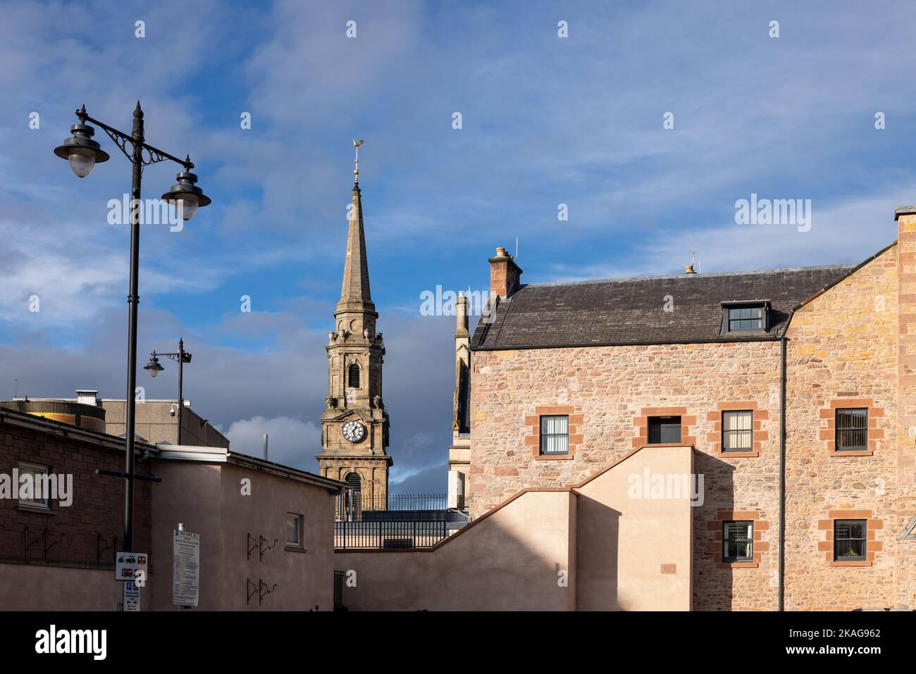 1 November 2022. Inverness, Highlands, Scotland. This is the Steeple ...