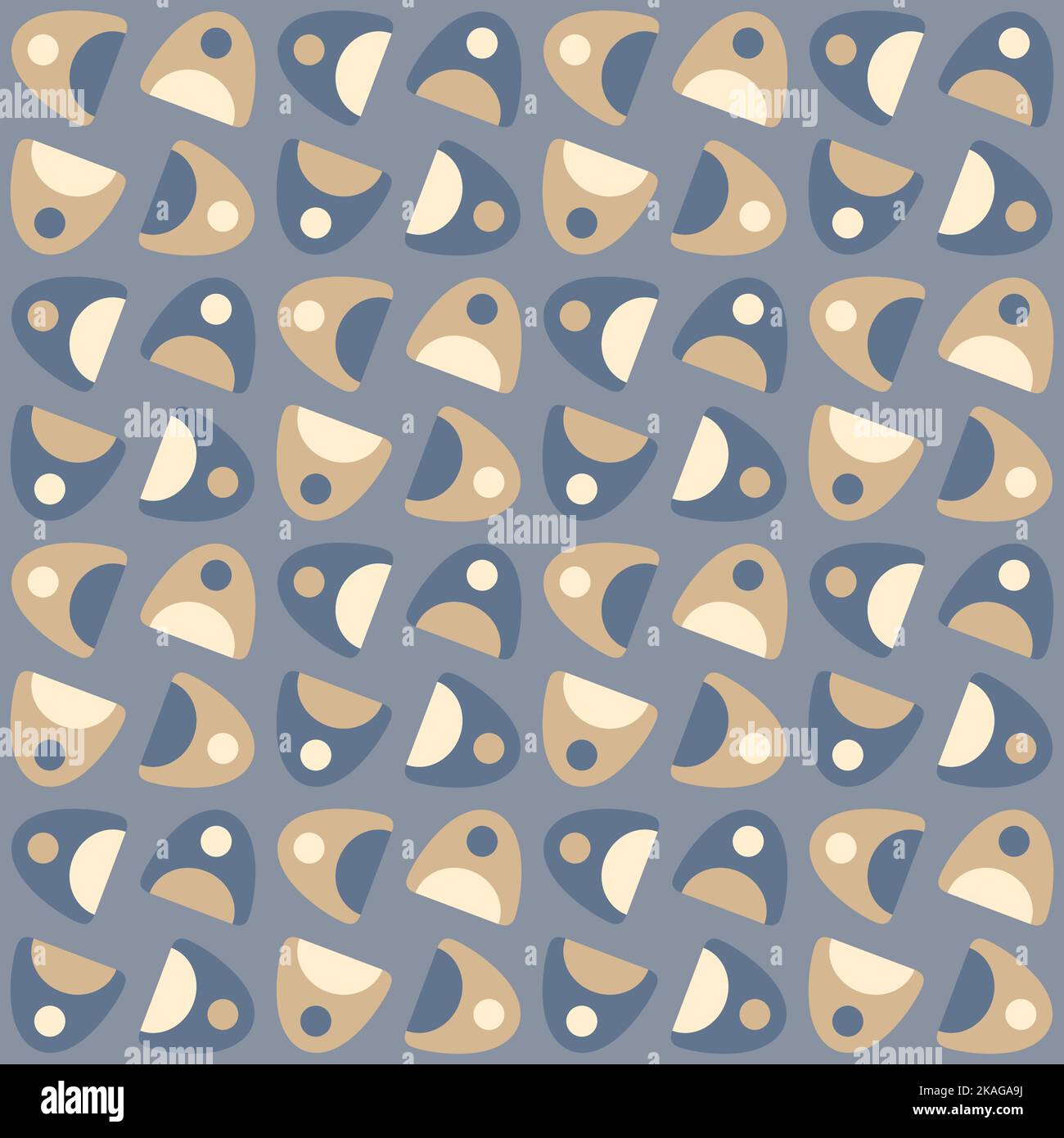 Simple and elegant rounded abstract ornament will decorate any surface ...