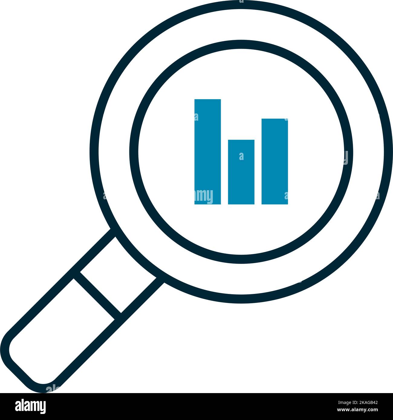 magnifying glass icon Stock Vector Image & Art - Alamy