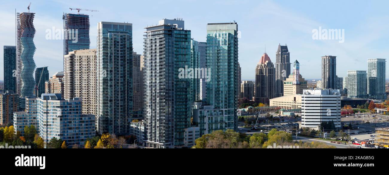 Mississauga downtown skyline, modern high rise towers, Mississauga ... Mississauga downtown skyline, modern high rise towers, Mississauga ...