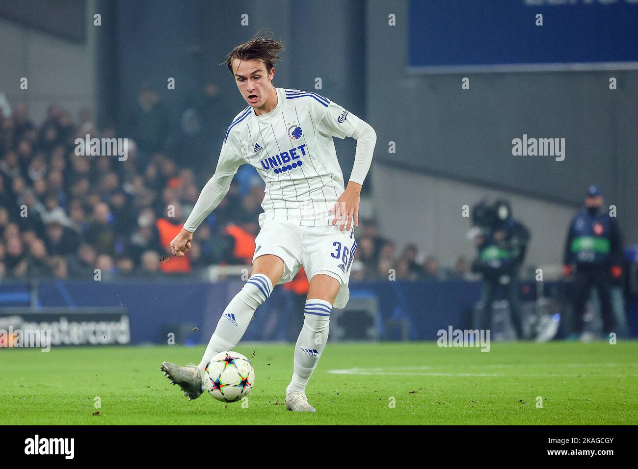 Copenhagen, Denmark. 02nd Nov, 2022. William Clem (36) of FC Copenhagen ...
