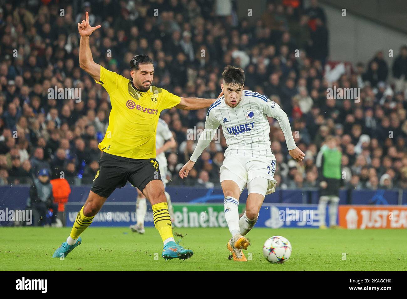 Copenhagen, Denmark. 02nd Nov, 2022. Kevin Diks (2) of FC Copenhagen ...