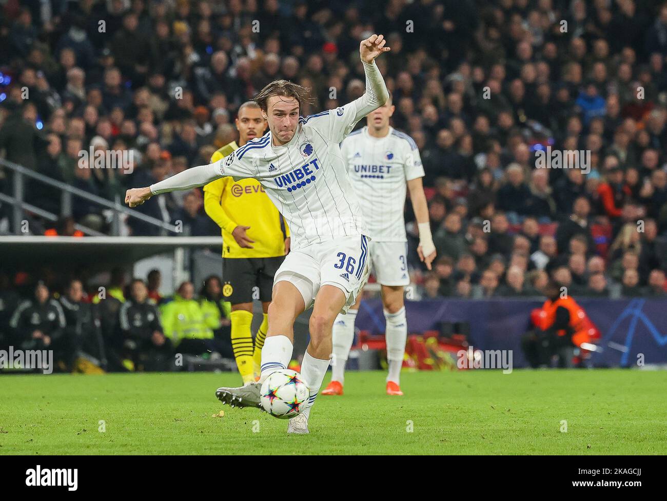 Copenhagen, Denmark. 02nd Nov, 2022. William Clem (36) of FC Copenhagen ...