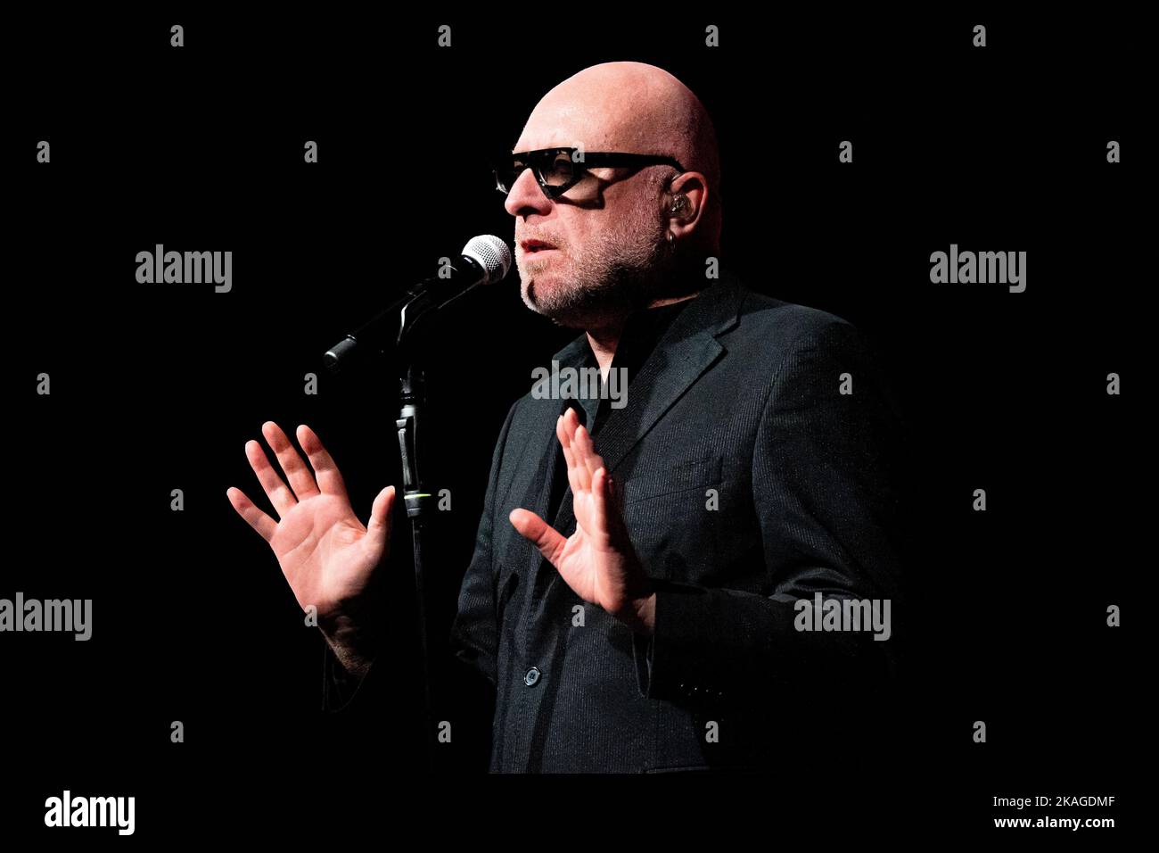 Italy 2 November 2022 Mario Biondi - Romantic Tour - live at ...