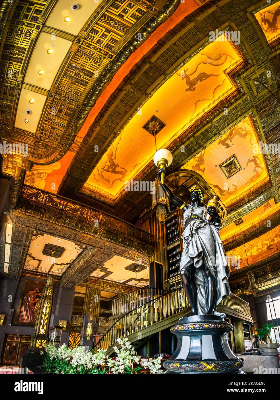 Interior view of Parkview Square. It is an office building located in ...