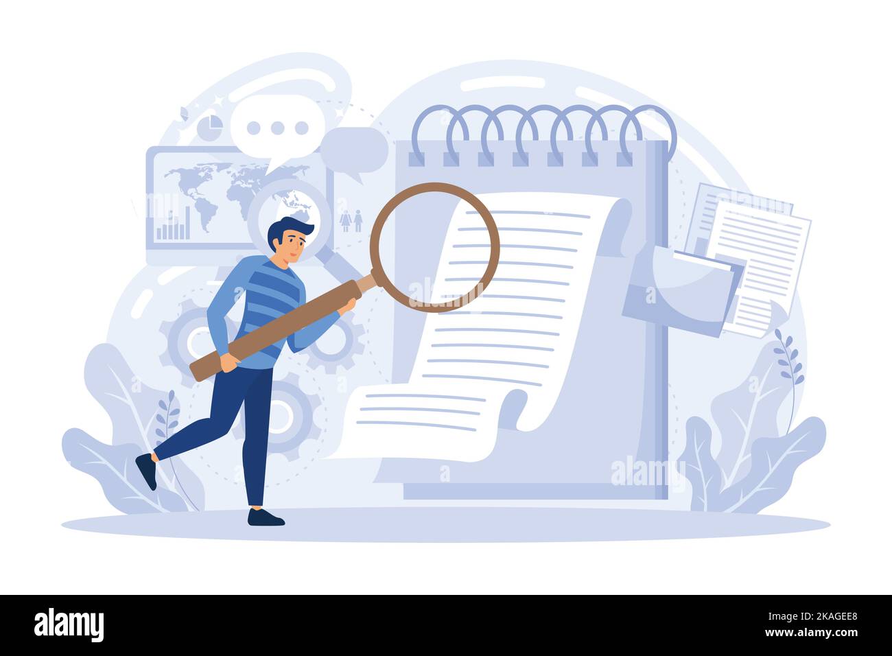 Vector illustration of terms and conditions concept flat vector modern ... Vector illustration of terms and conditions concept flat vector modern ...