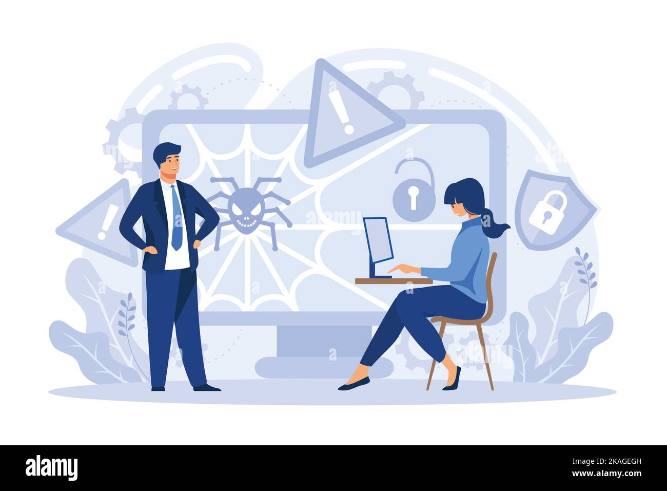 Businessmen get advertising, phishing, spreading malware irrelevant ...