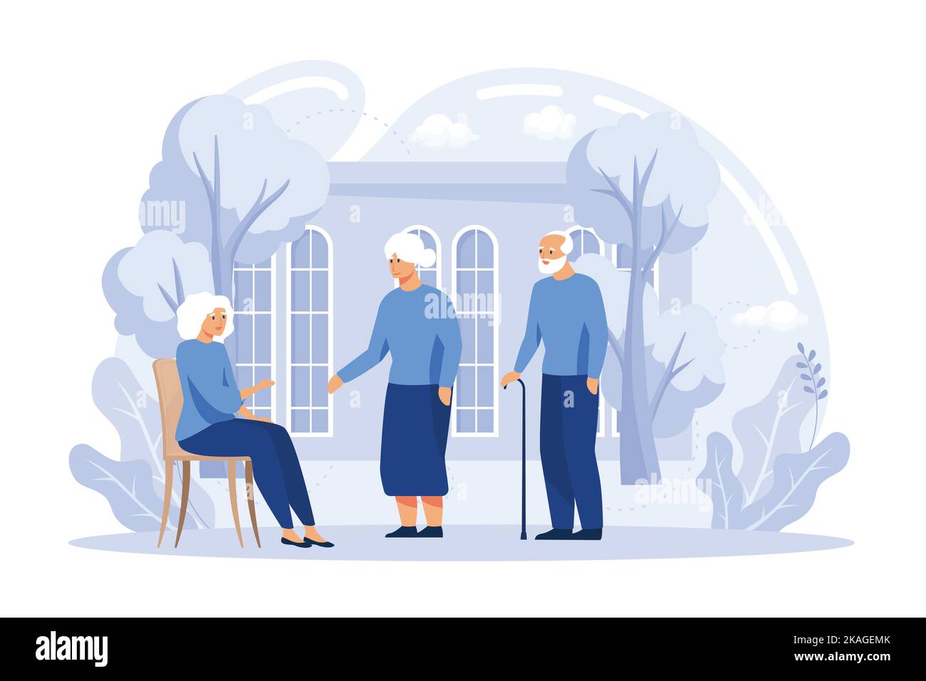 Communities cartoon Cut Out Stock Images & Pictures - Alamy