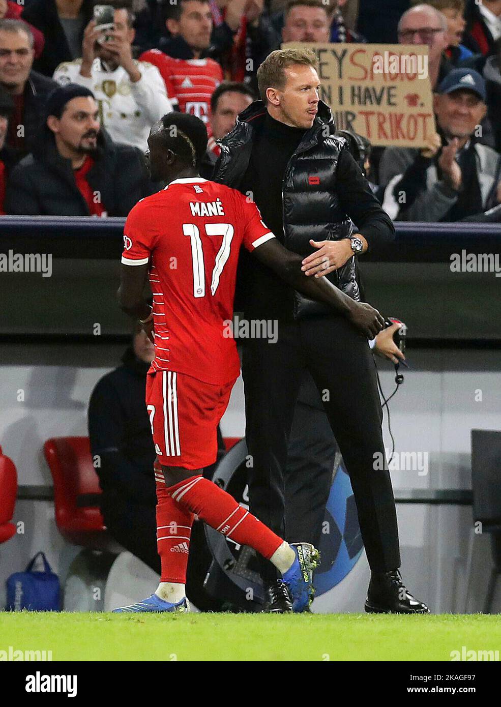 Munich, Deutschland. 01st Nov, 2022. firo : November 1st 2022, football ...