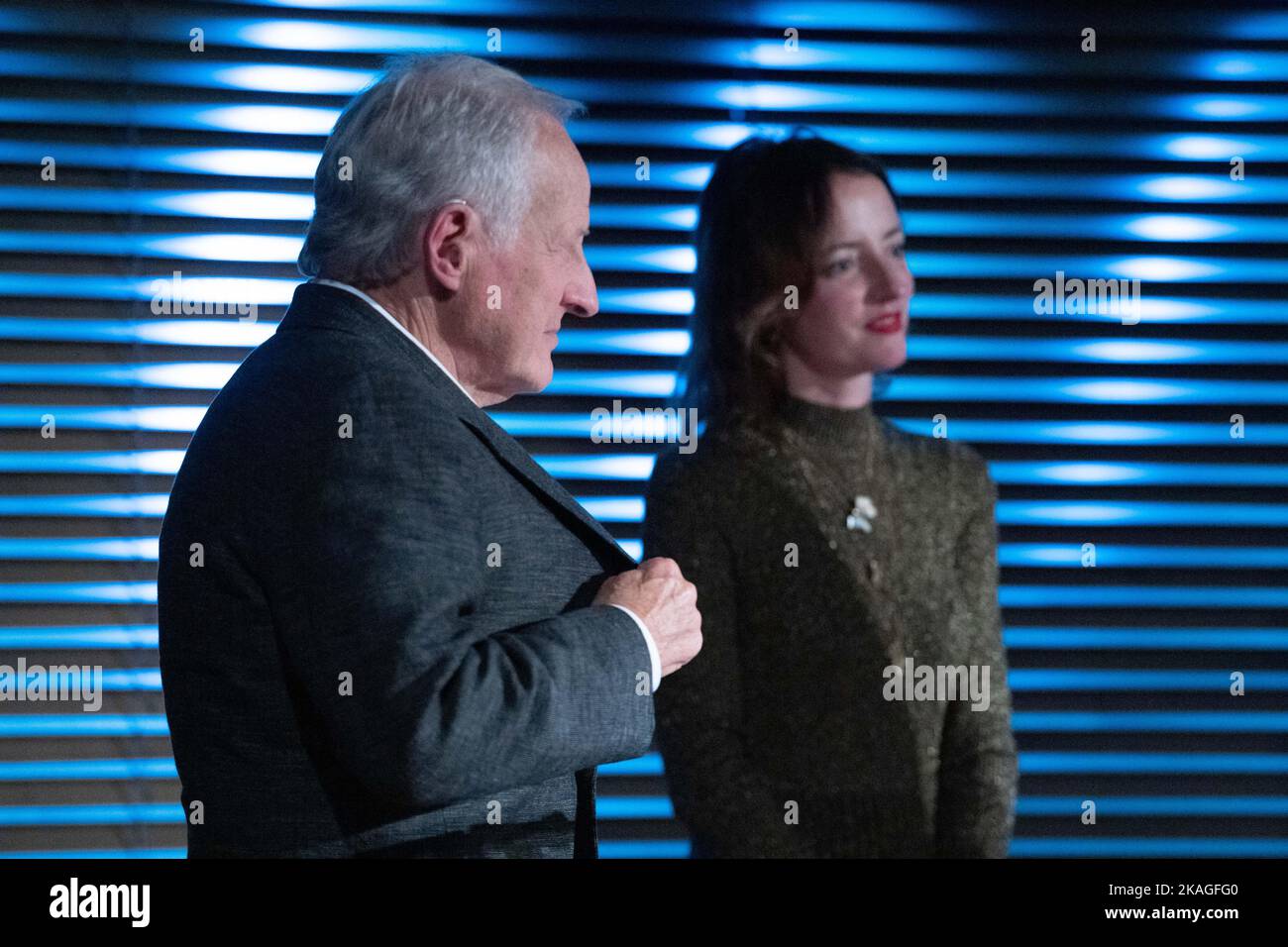 Paris, France. 02nd Nov, 2022. Michael Mann and Irene Dresel attending ...