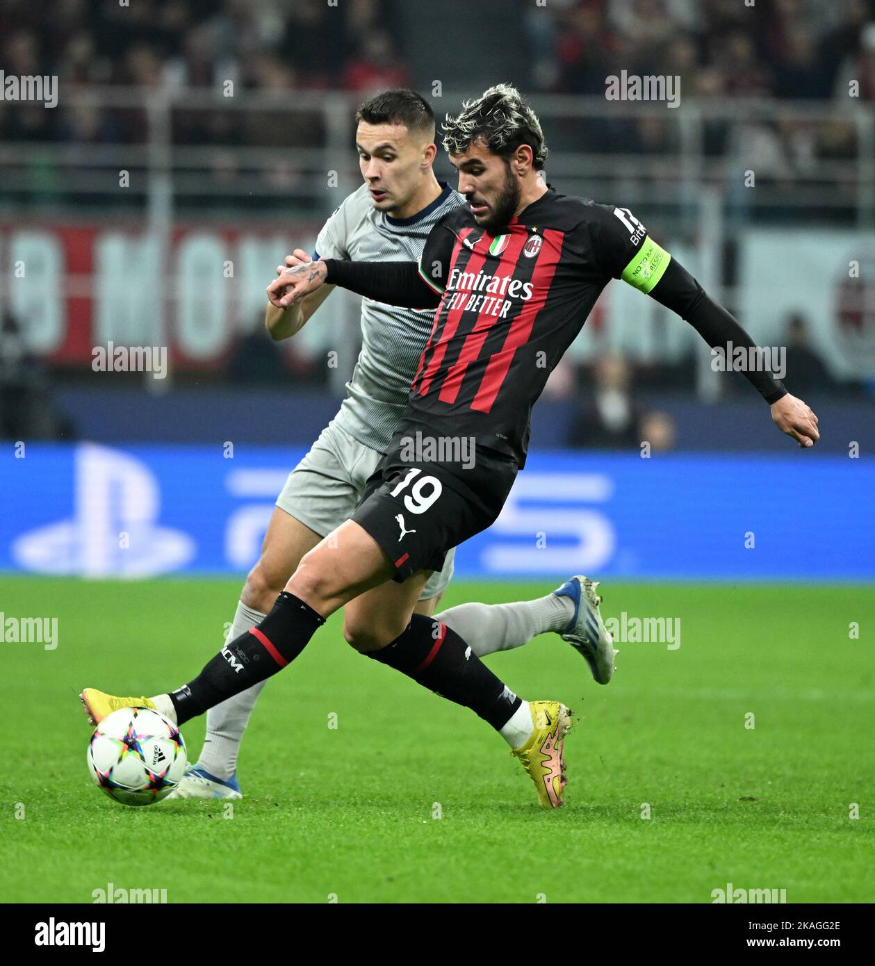 Theo hernandez champions league 2022 hi-res stock photography and ...