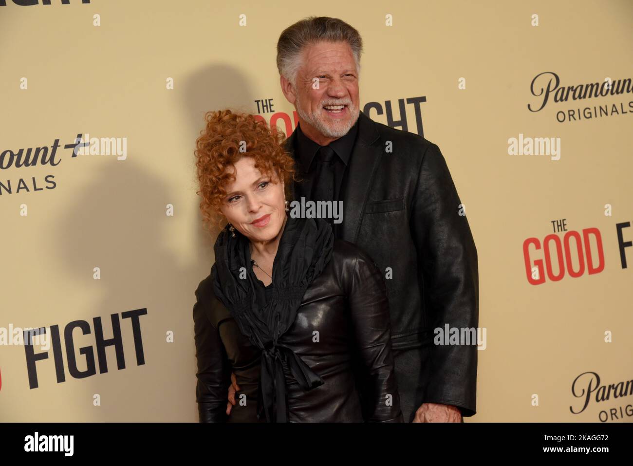Bernadette Peters and Tom Sorce attend The Good Fight series finale ...