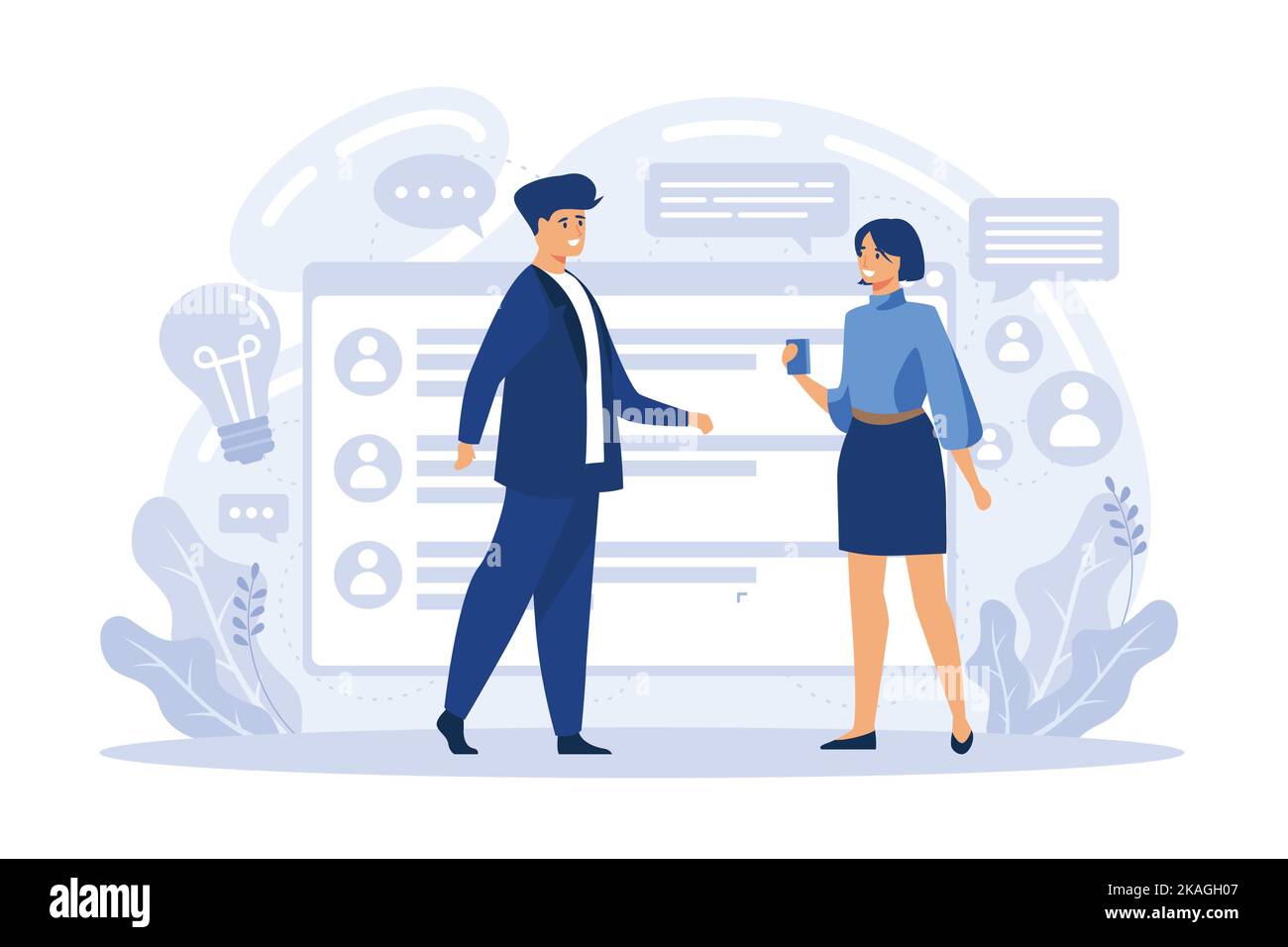 Candidates businessman Stock Vector Images - Alamy