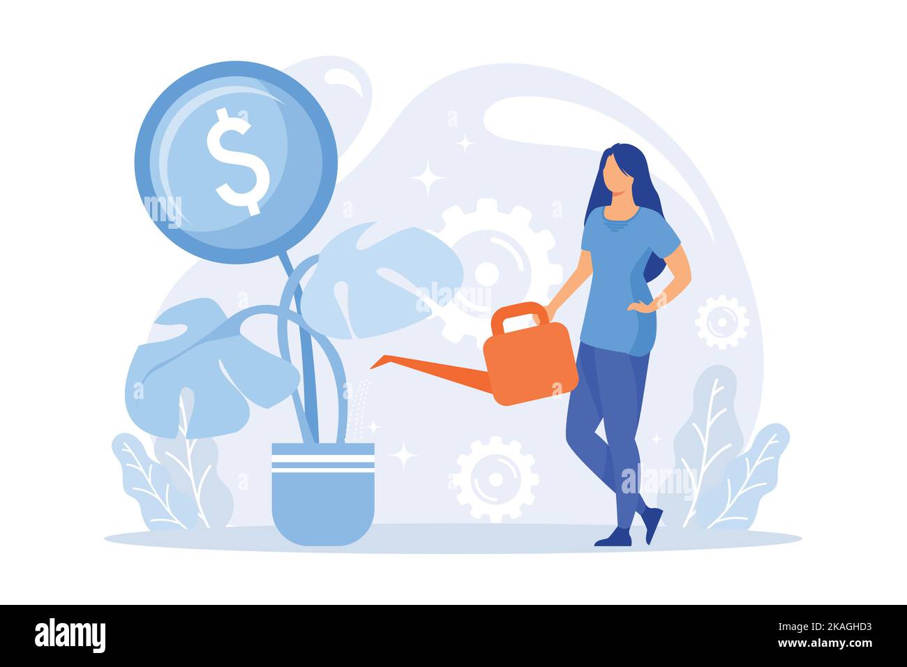 Creative growing Stock Vector Images - Alamy