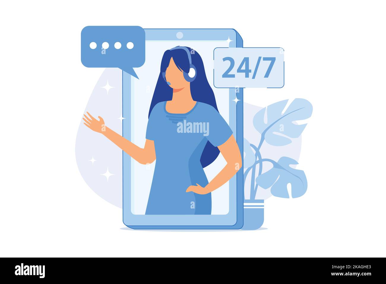 Teleservices Stock Vector Images - Alamy