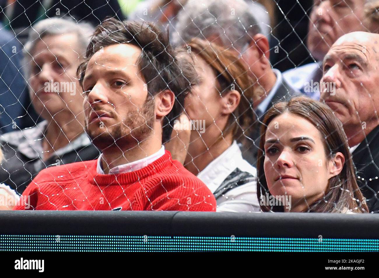Paris, France. 02nd Nov, 2022. French singer Vianney Bureau and his ...