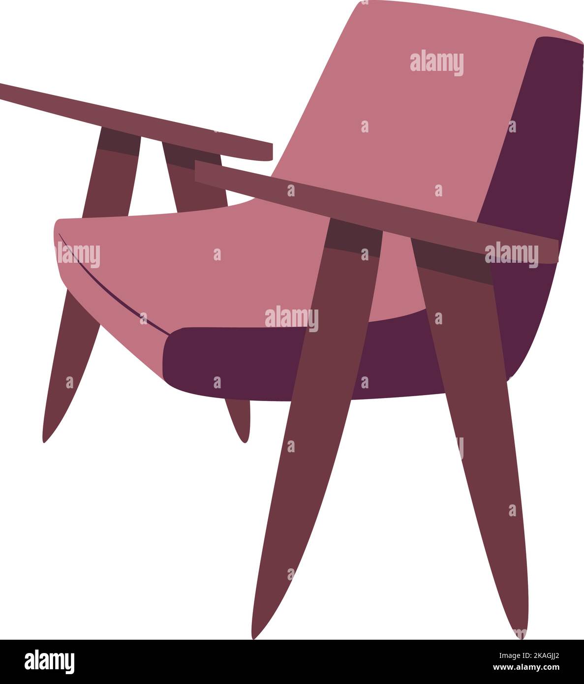 flat chair design Stock Vector Image & Art - Alamy