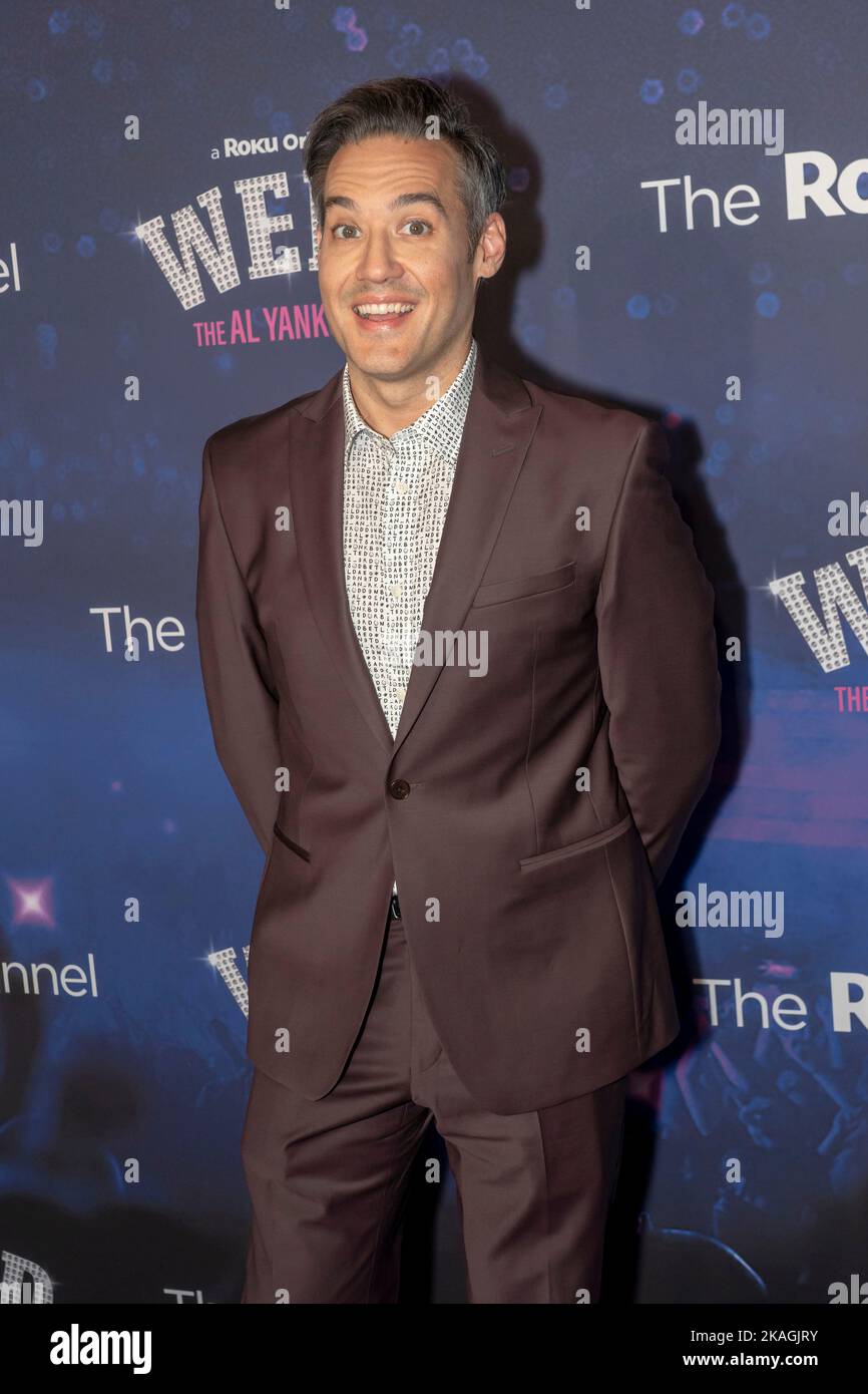 NEW YORK, NEW YORK - NOVEMBER 01: Eric Appel attends the "Weird: The Al ...