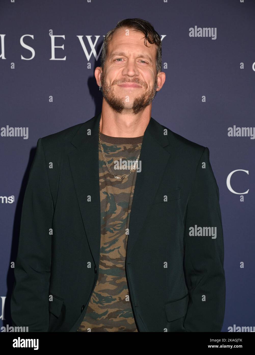 New York, United States. 02nd Nov, 2022. Cast member Russell Harvard ...