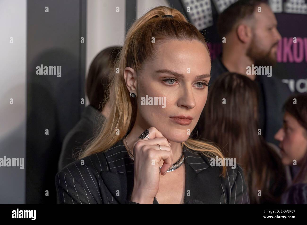 NEW YORK, NEW YORK - NOVEMBER 01: Evan Rachel Wood attends the "Weird ...