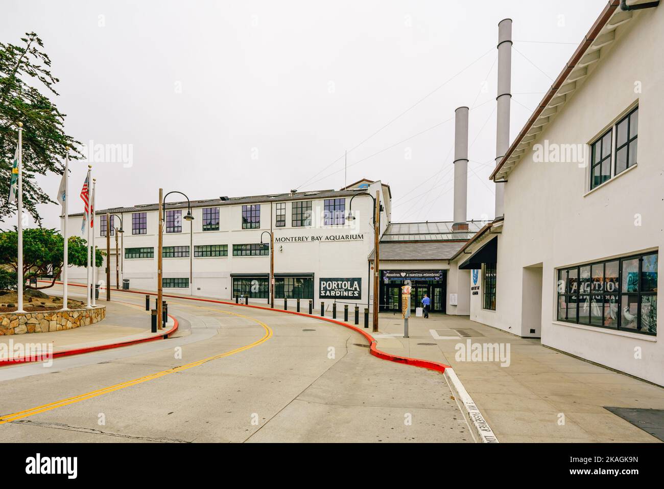 Monterey, California, USA - October 31, 2022. Monterey Bay Aquarium ...