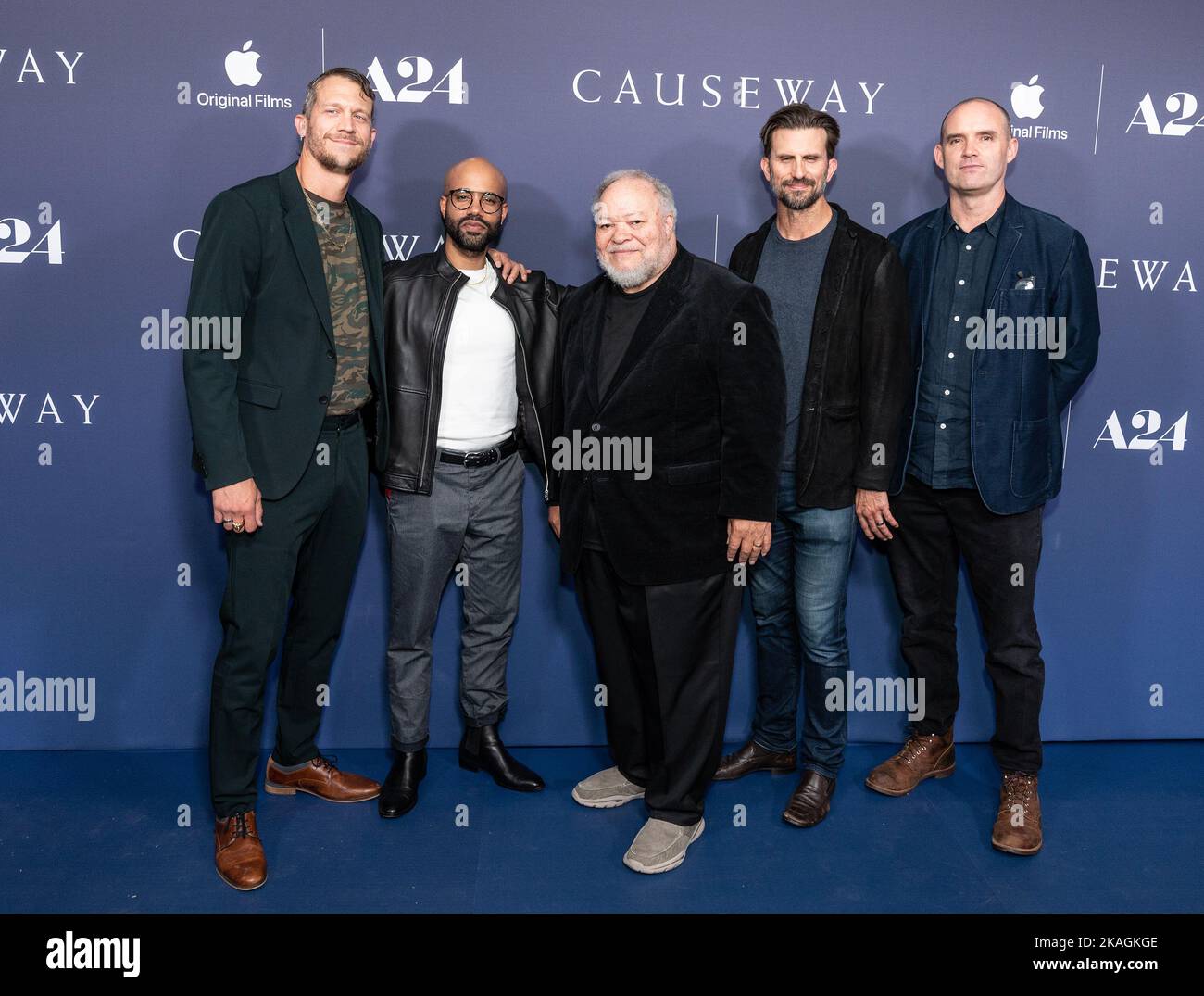 New York, USA. 02nd Nov, 2022. Russell Harvard, Sean Carvajal, Stephen ...
