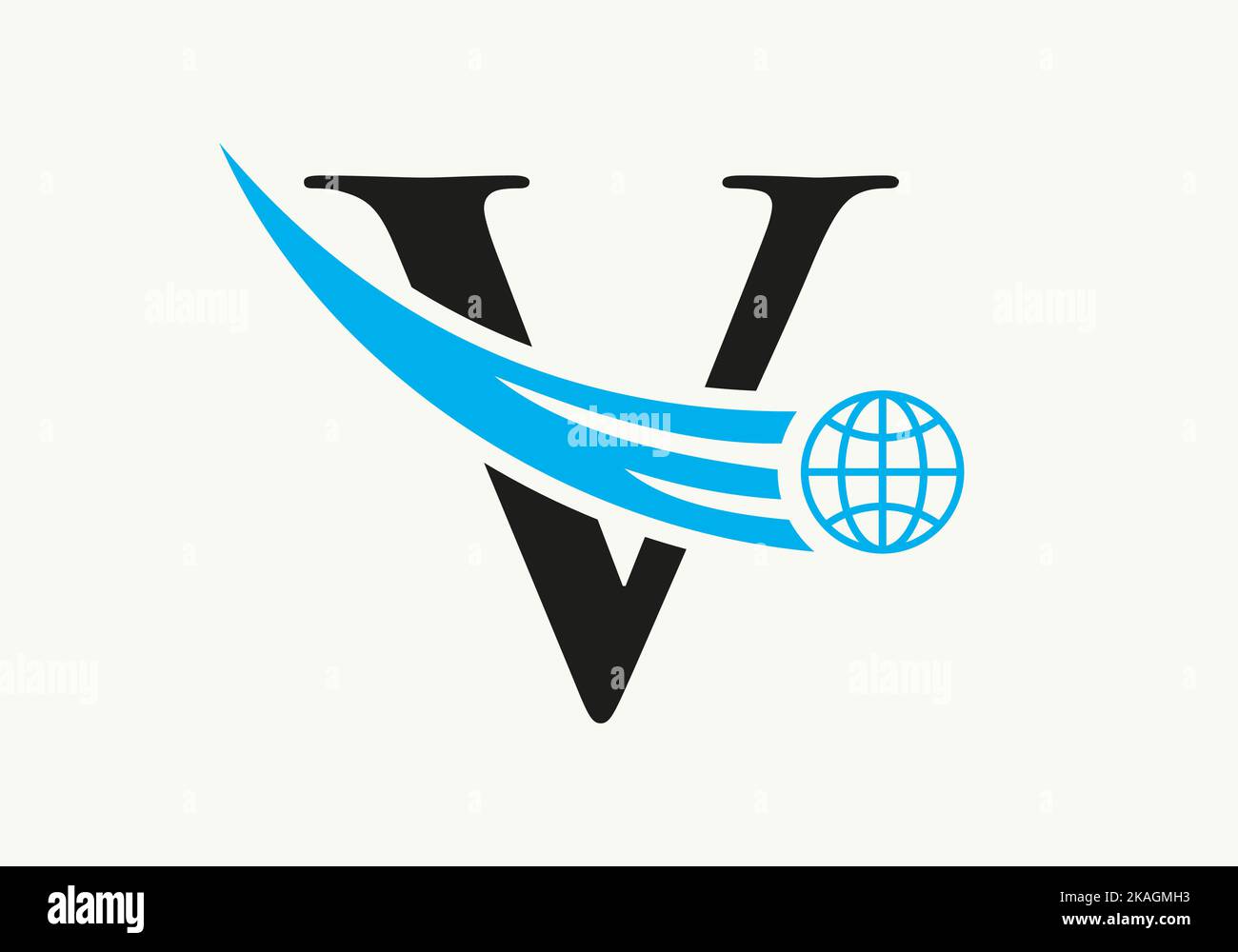 Vector v map hi-res stock photography and images - Alamy