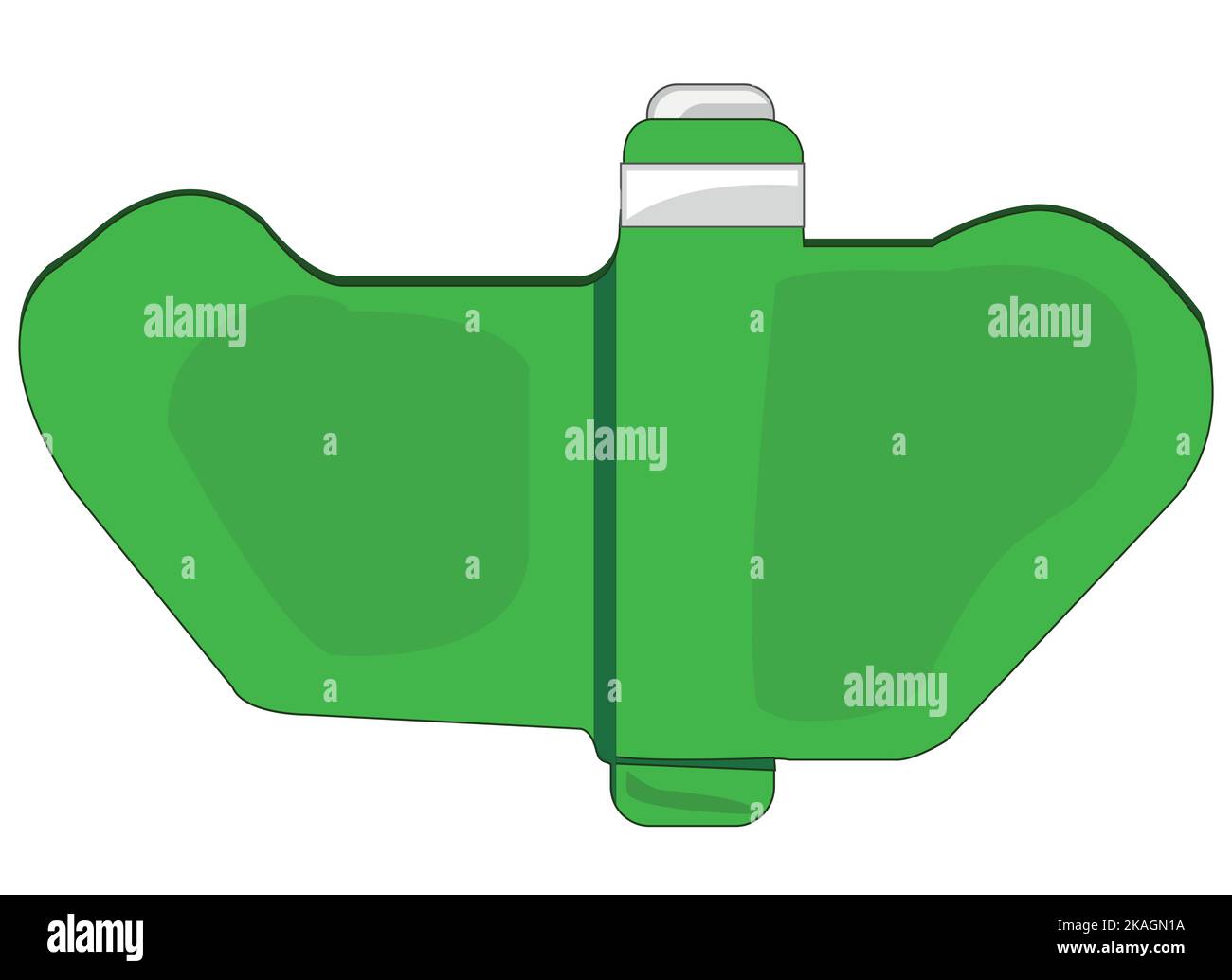 Vector illustration of the weapon explosive device mines petal Stock ...