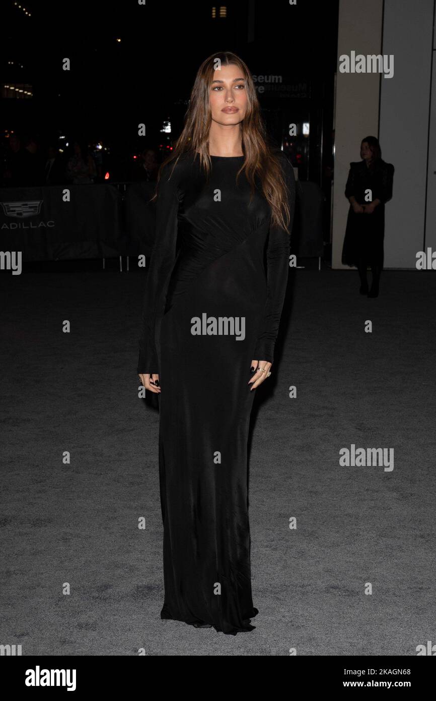 New York, NY, USA. 2nd Nov, 2022. Hailey Bieber at arrivals for WSJ ...