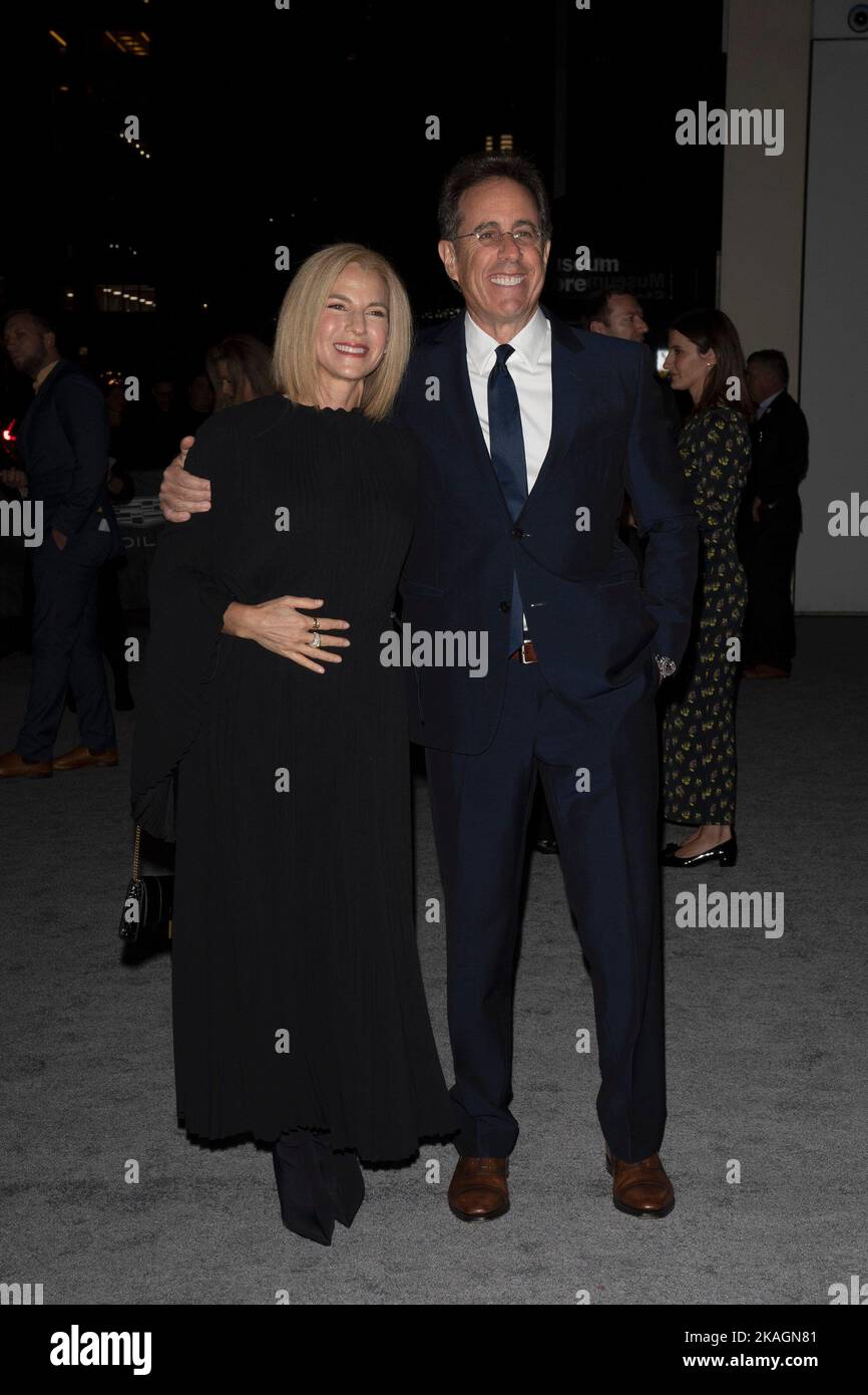 New York, NY, USA. 2nd Nov, 2022. Jessica Seinfeld, Jerry Seinfeld at ...