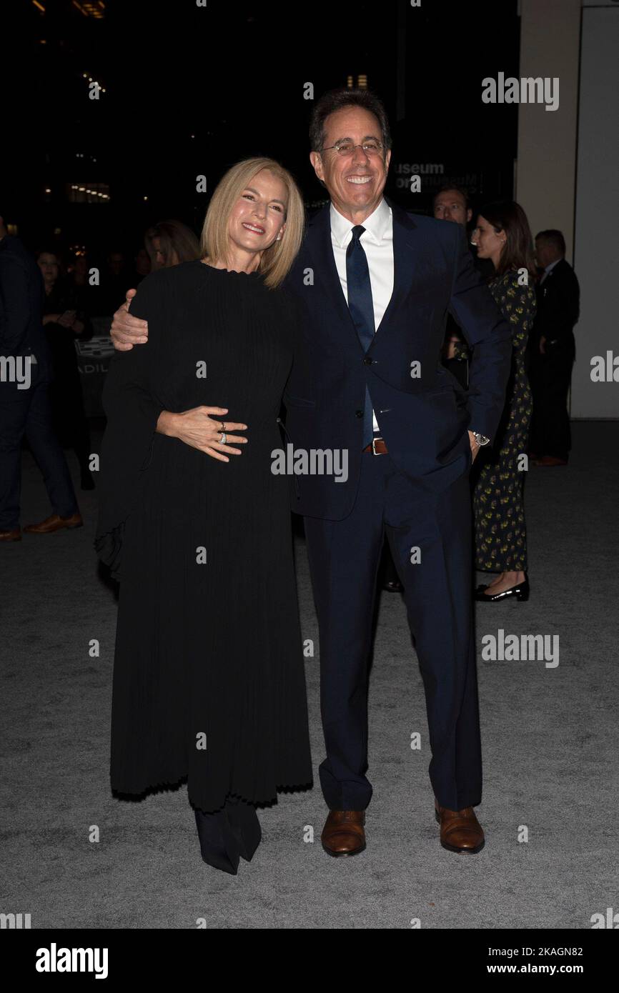 New York, NY, USA. 2nd Nov, 2022. Jessica Seinfeld, Jerry Seinfeld at ...