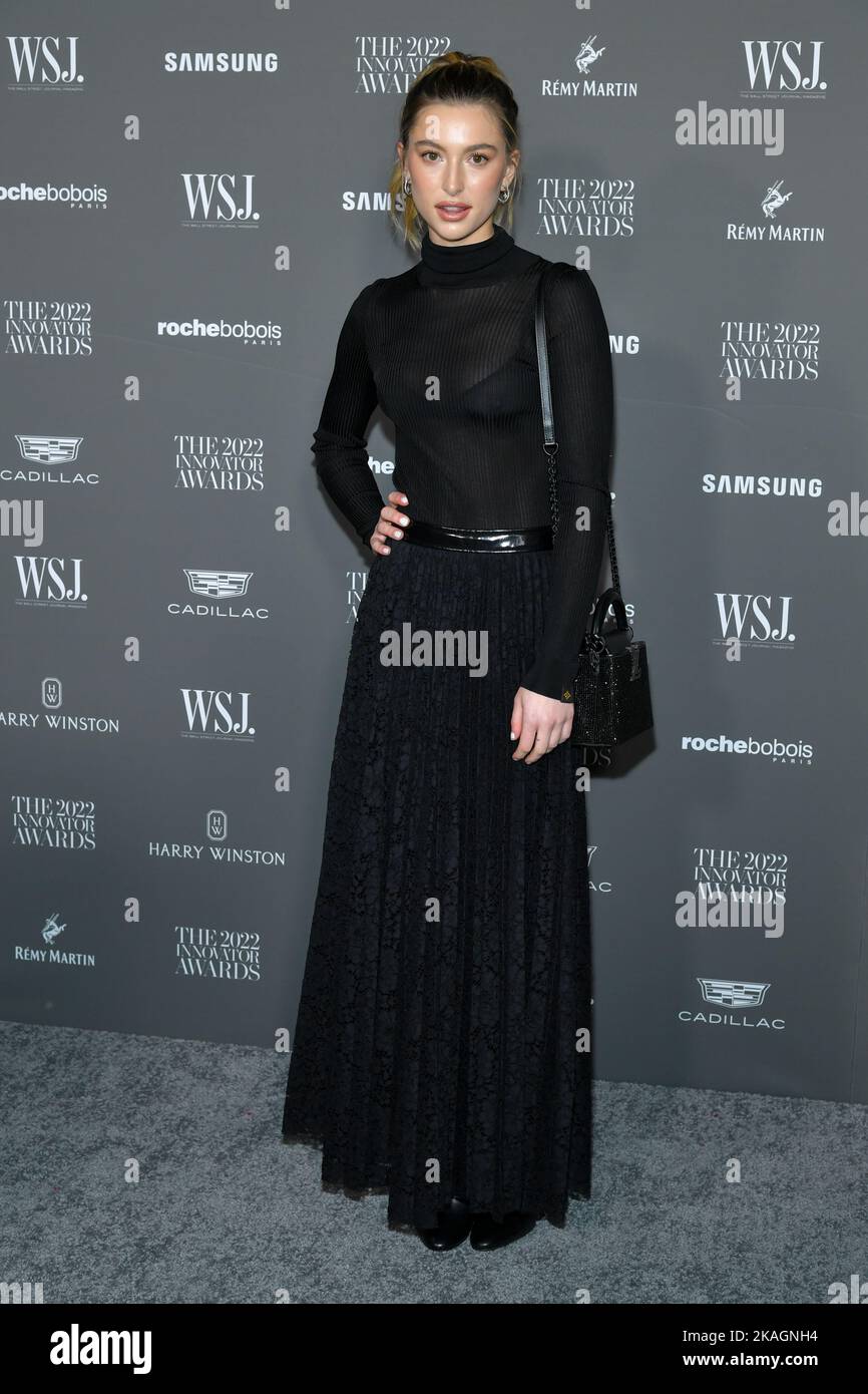 Eve Jobs attends the WSJ. Magazine 2022 Innovator Awards at Museum of ...