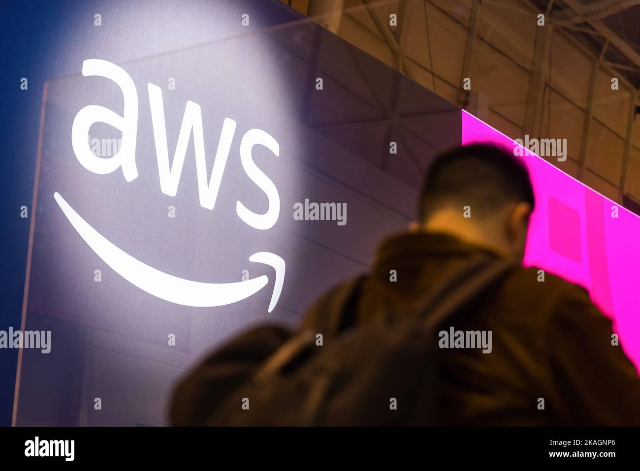 Amazon web services aws logo hi-res stock photography and images - Alamy