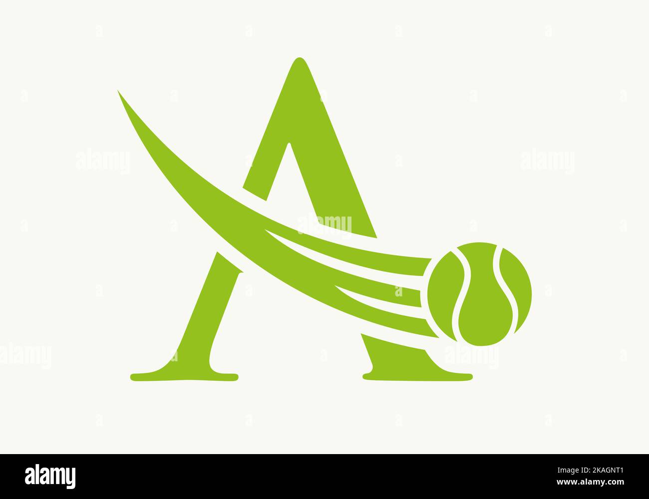 Letter A Tennis Logo Design Template. Tennis Sport Academy Sign, Club ...