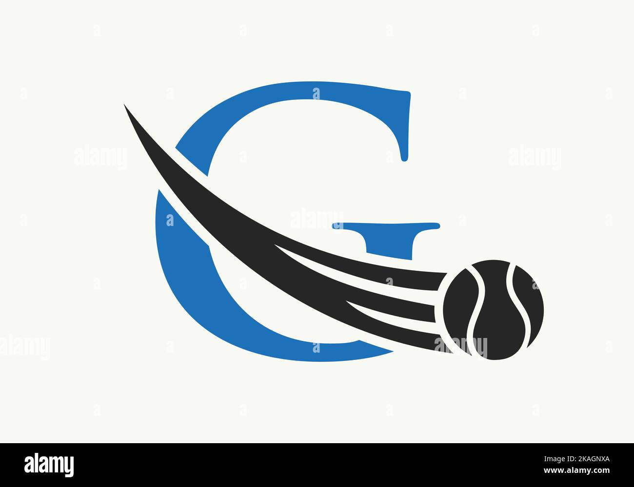 Letter G Tennis Logo Design Template. Tennis Sport Academy Sign, Club ...