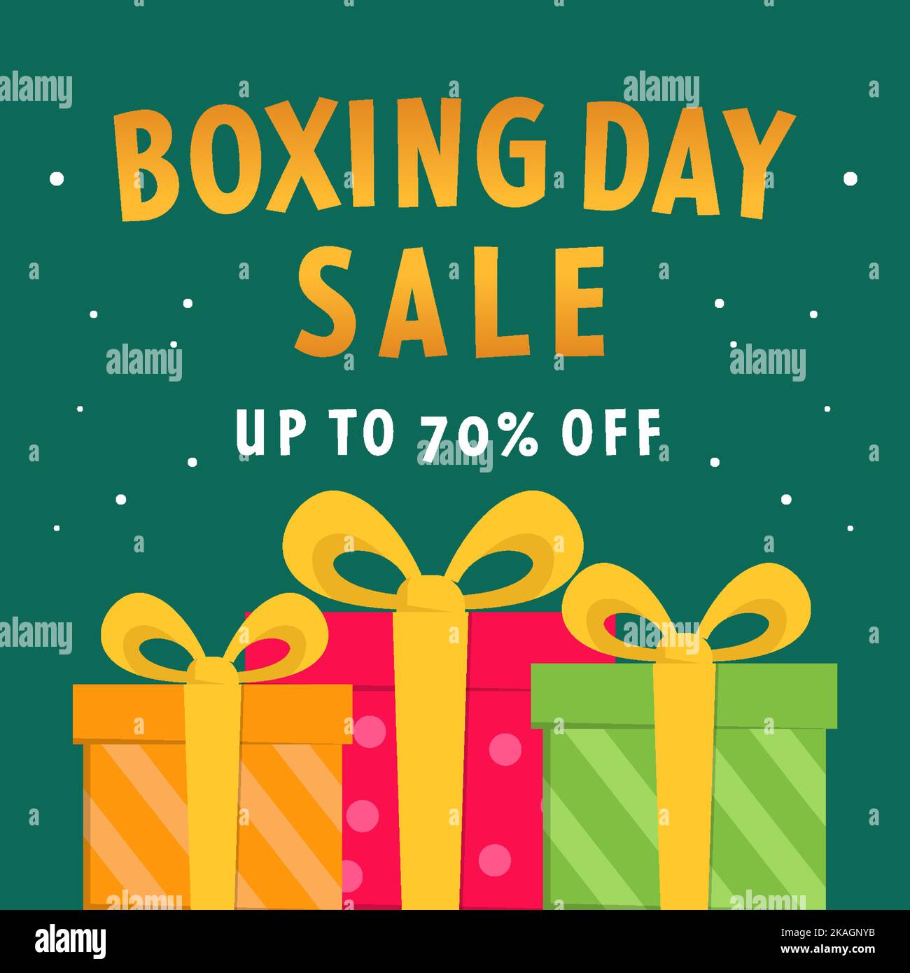 Present boxing day happy Stock Vector Images - Alamy