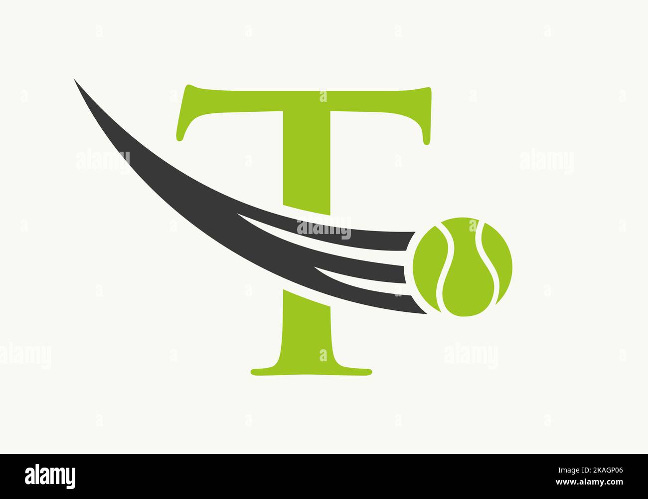 Letter T Tennis Logo Design Template. Tennis Sport Academy Sign, Club ...